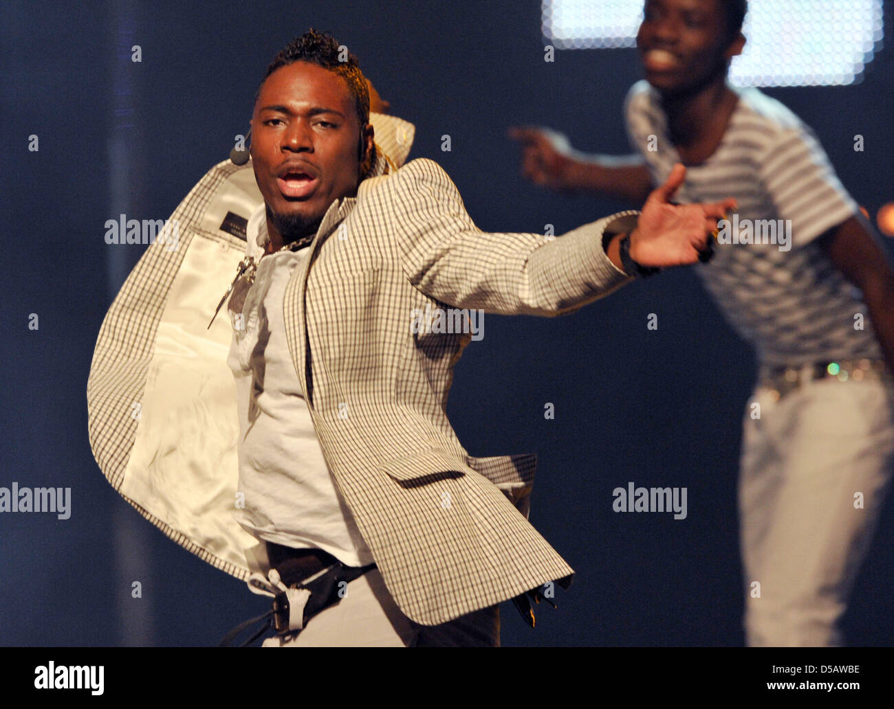 Jessy Matador performs during the broadcast of German version of Candid ...