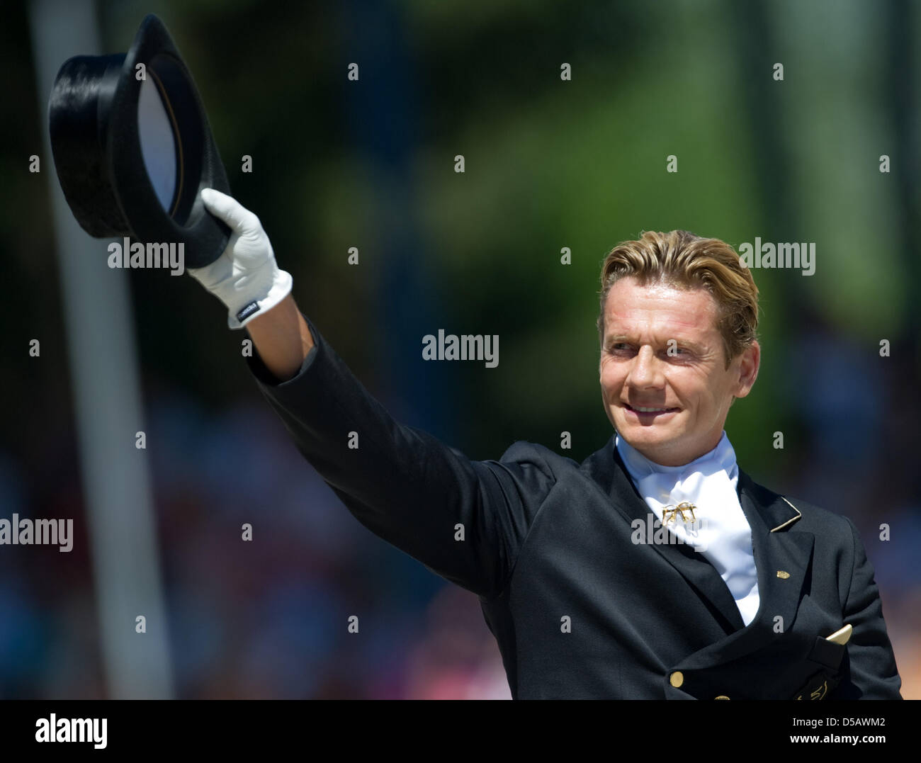 The Netherlands' Edward Gal and his horse 'Totilas' win the Grand Prix ...