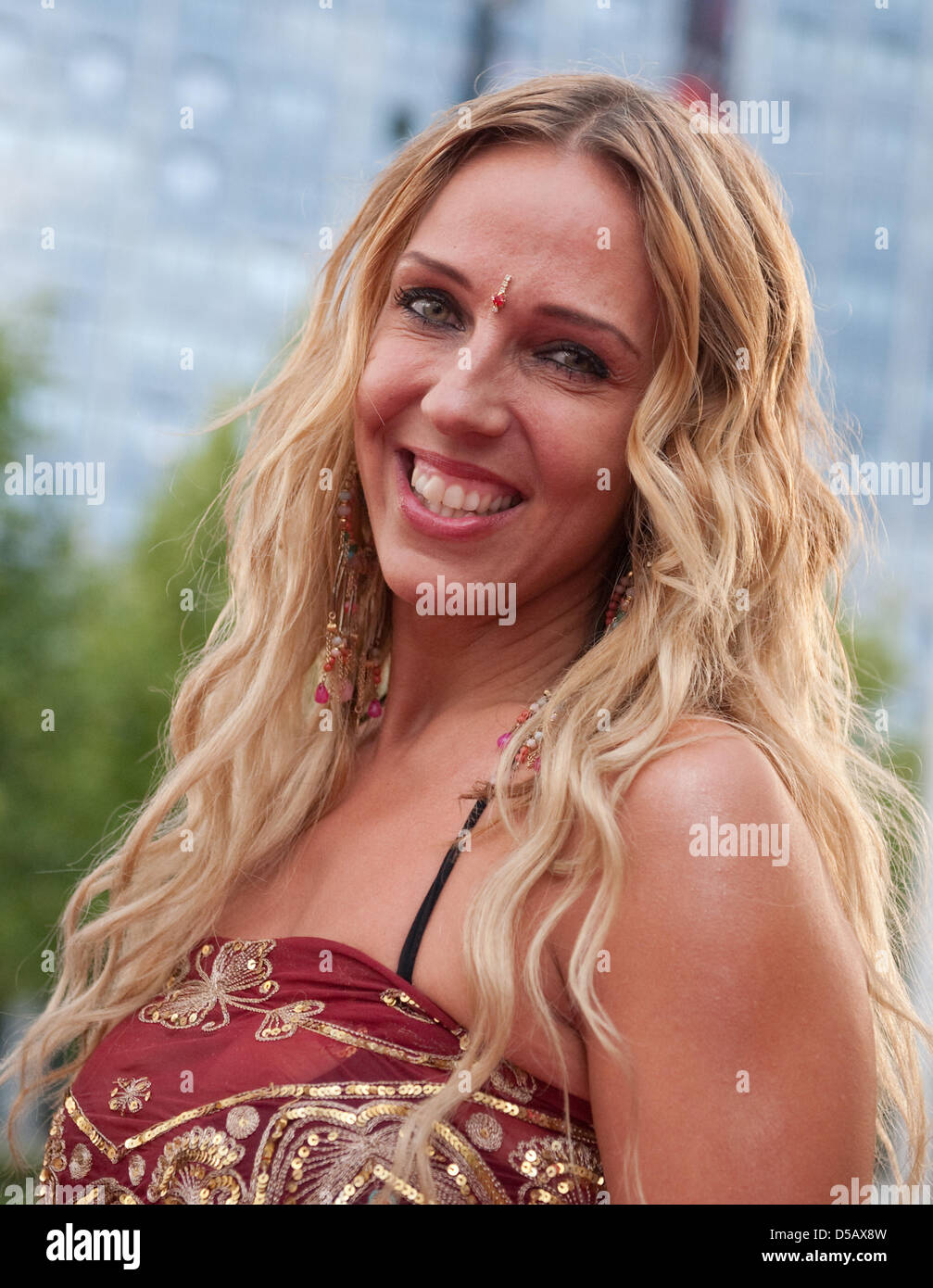 Singer Loona attends the opening of the seventh Indian Film Festival ...