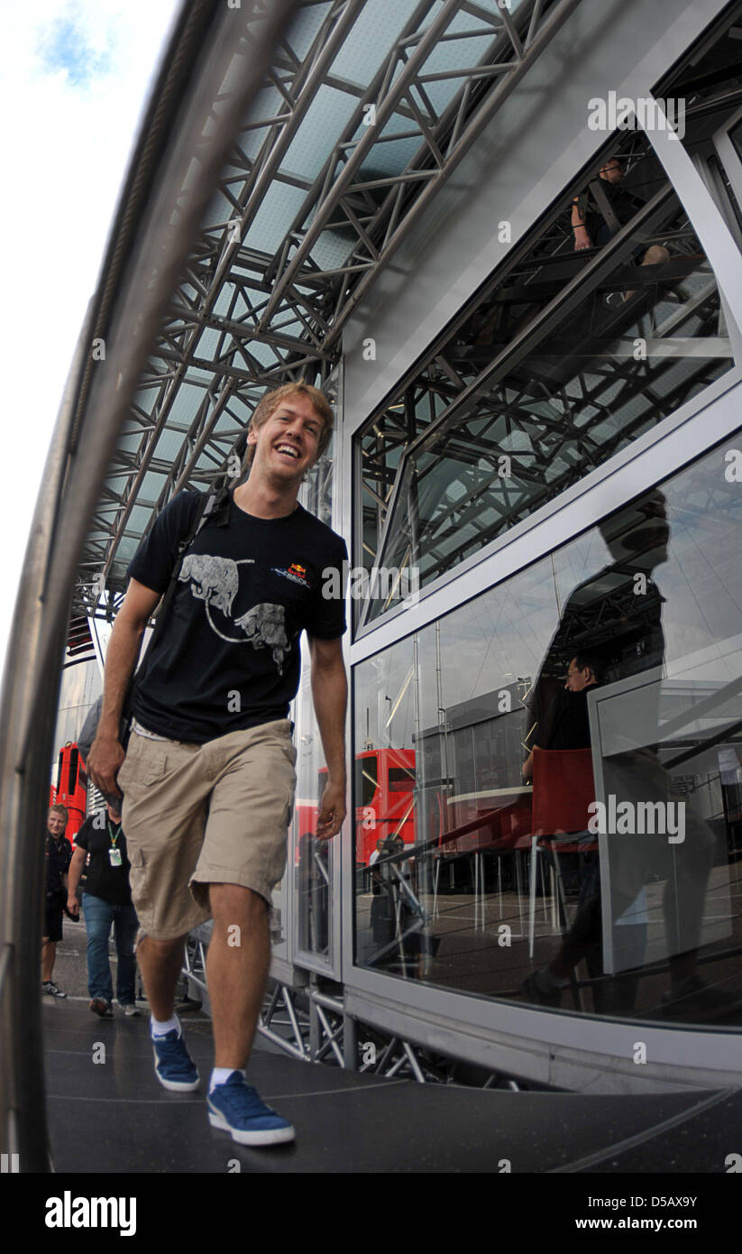 Red bull racing motorhome in paddock hi-res stock photography and ...