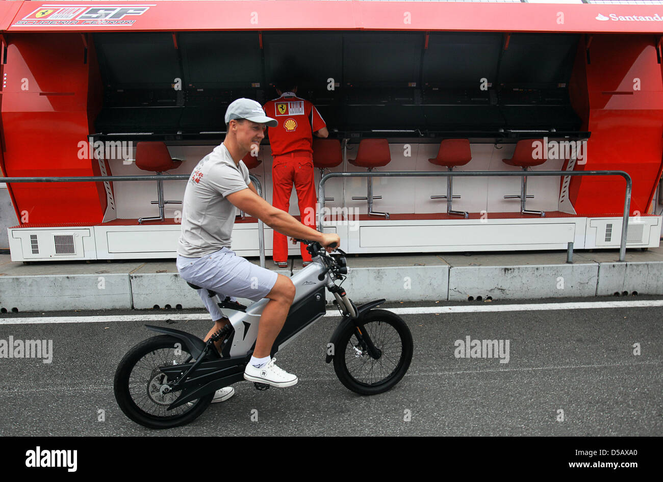 Michael Schumacher Pit Lane High Resolution Stock Photography and ...