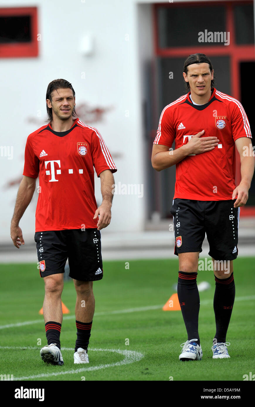 German Bundesliga club FC Bayern Munich's centre-backs Martin ...