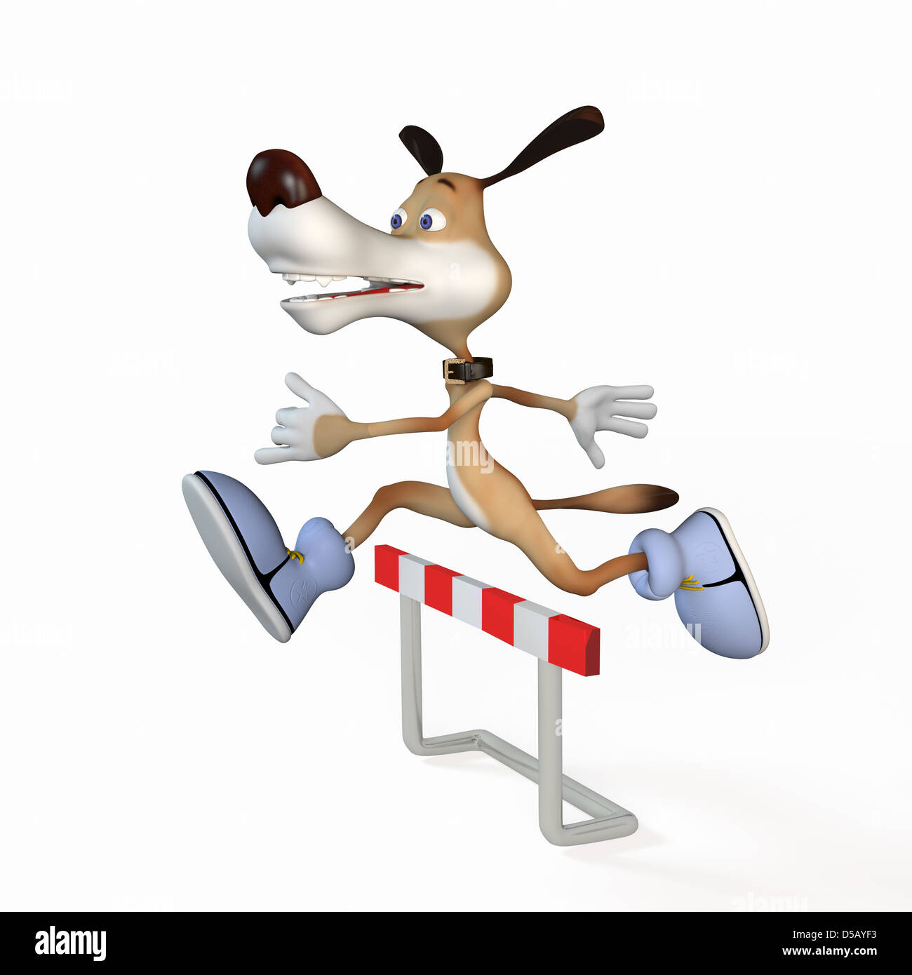 Obstacle race Cut Out Stock Images & Pictures - Alamy