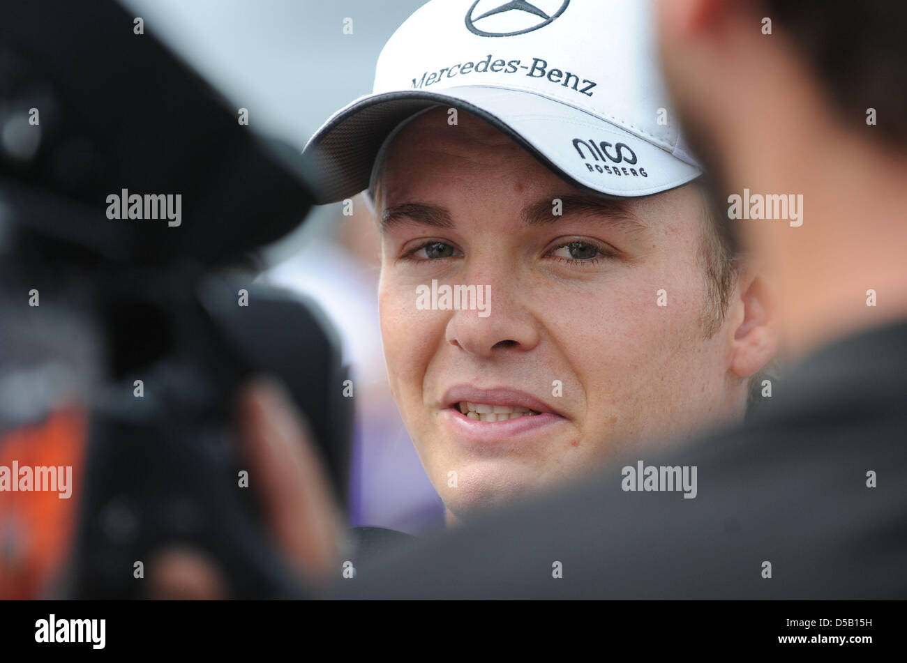 F1 reporters hi-res stock photography and images - Alamy