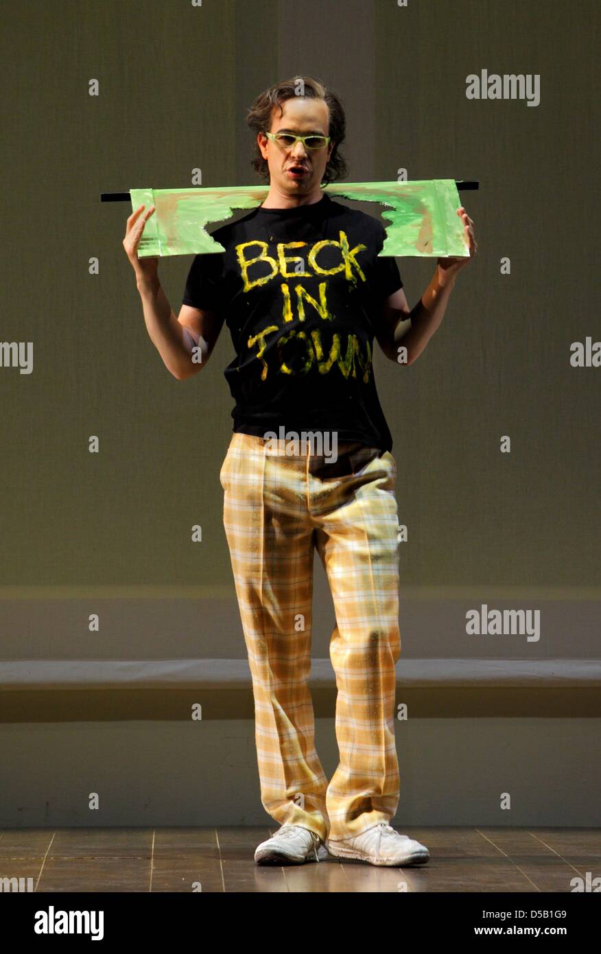 A handout picture taken during rehearsals in July 2010 shows Adrian ...