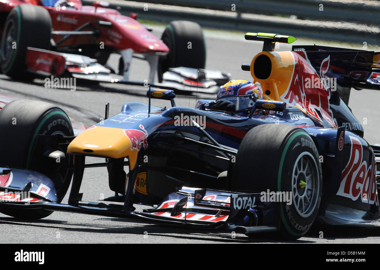 Mark webber fernando alonso the hungarian formula grand prix budapest ...