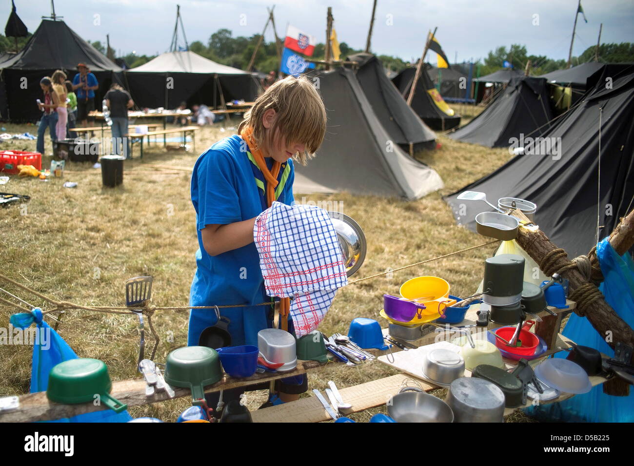 Scouts meeting hi-res stock photography and images - Alamy