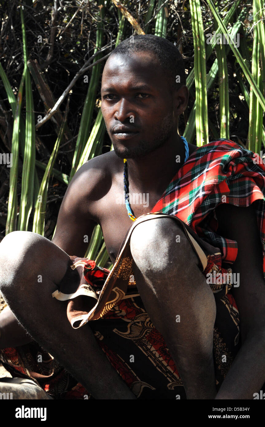 Africa, Tanzania, members of the Datoga tribe Stock Photo - Alamy