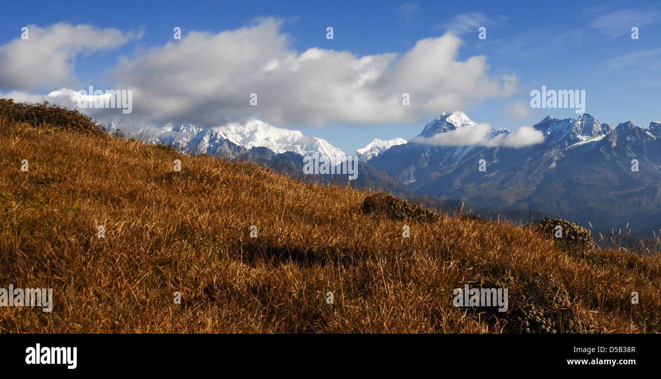 India, Sikkim landscape Stock Photo - Alamy