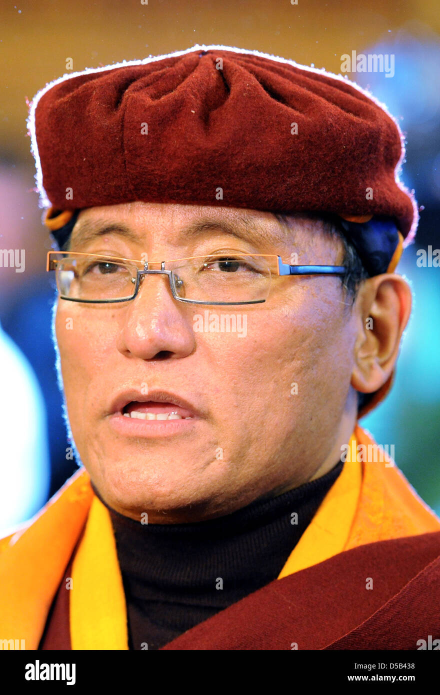 Spiritual head of Tibetan Drukpa-order, his holyness the 12. Gyalwang ...