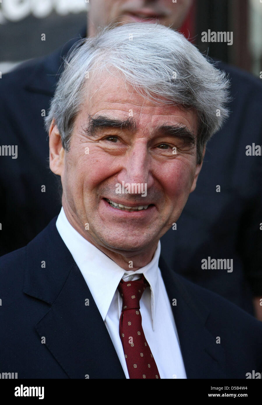 US-Actor Sam Waterston poses during the ceremony for his new star on ...