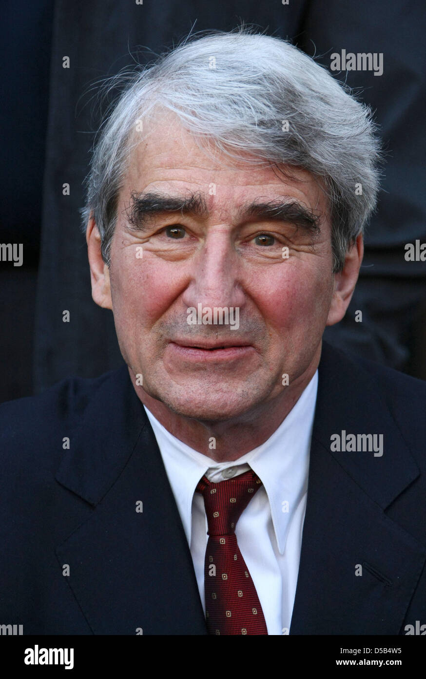 US-Actor Sam Waterston poses during the ceremony for his new star on ...