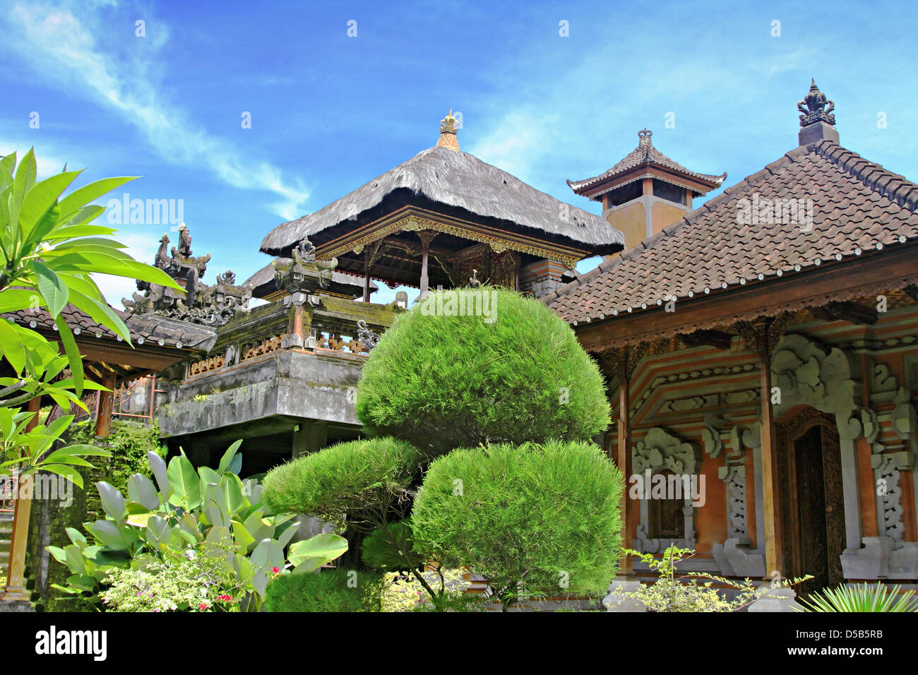 INDONESIA - FEBRUARY 28: Goa Gajah Temple (The Elephant Cave Temple) on ...