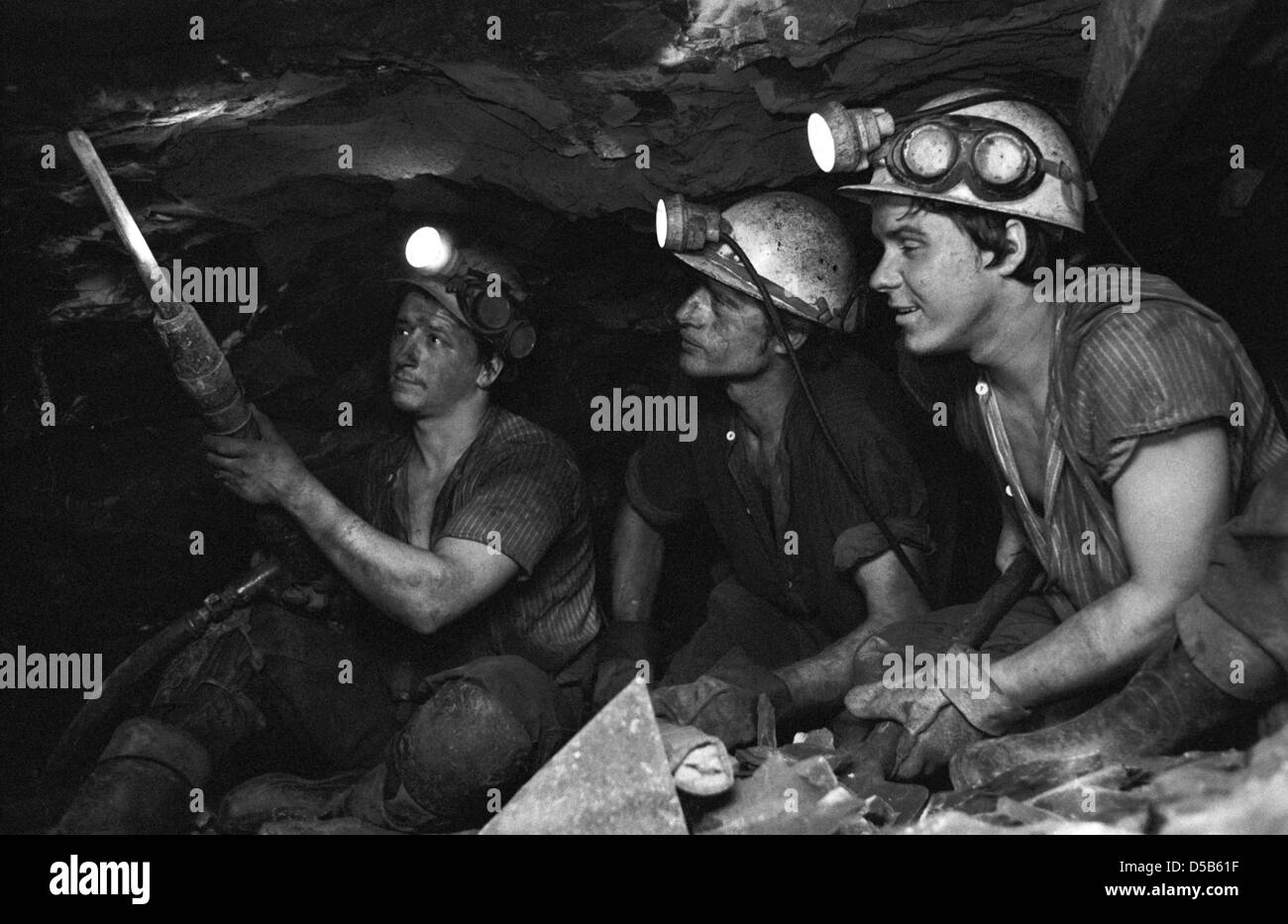 Copper mining Black and White Stock Photos & Images - Alamy