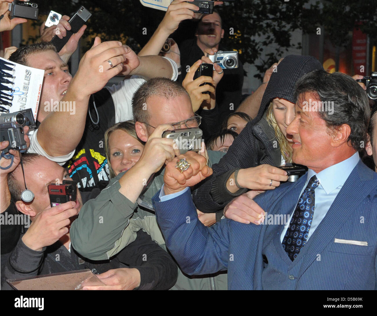 Cast member Sylvester Stallone arrives for the Germany premiere of the ...