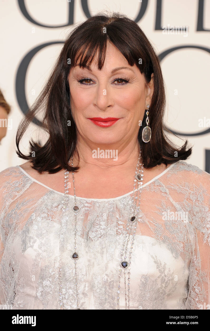 ANJELICA HUSTON US film actress in January 2013. Photo Jeffrey Mayer ...