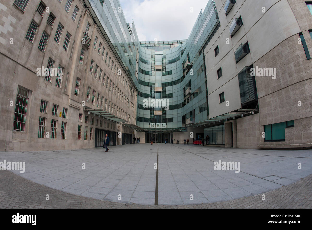 London, UK. 28th March 2013. Broadcasting House where BBC journalists ...