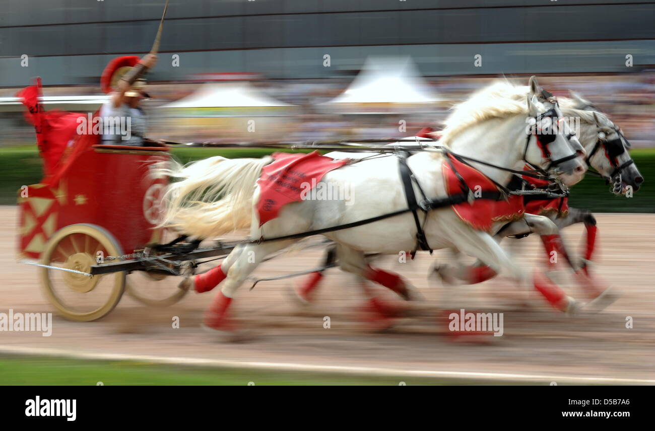 Four Horse Chariot High Resolution Stock Photography and Images - Alamy