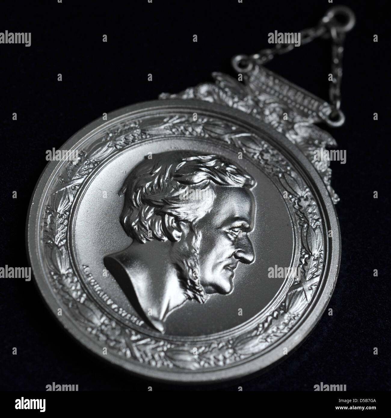 The picture depicts the Richard Wagner medal, which is given to ...