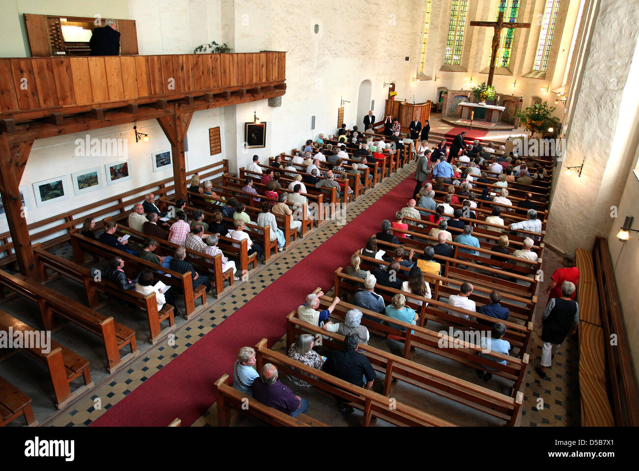 A ceremony marks the re-opening of the Prince's crypt at the Johanniter ...