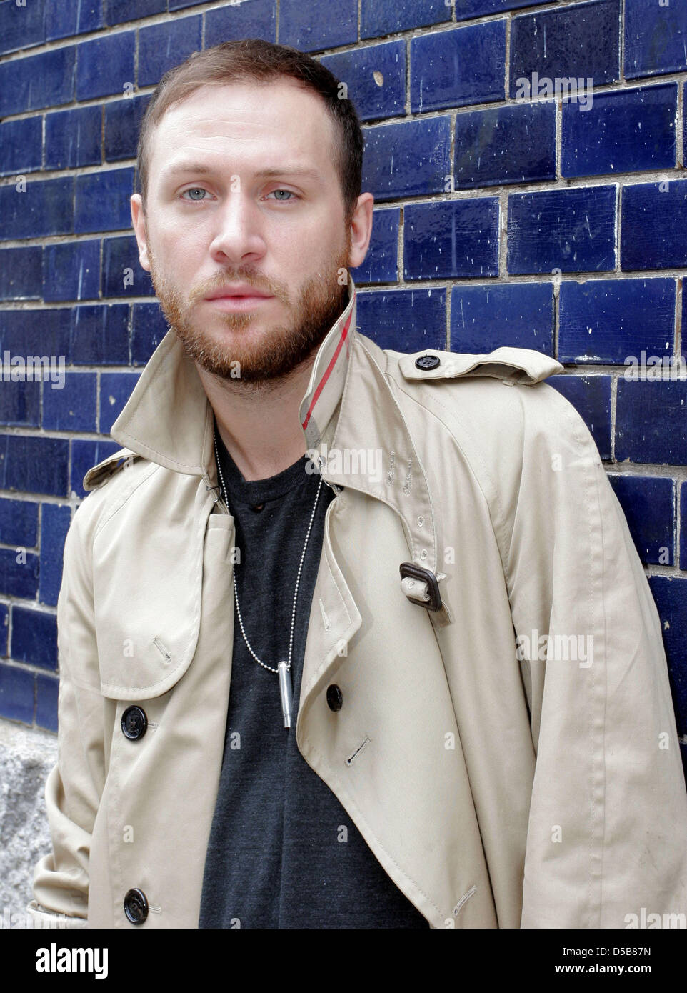 British singer Ali Love poses during a photo call in Berlin, Germany ...
