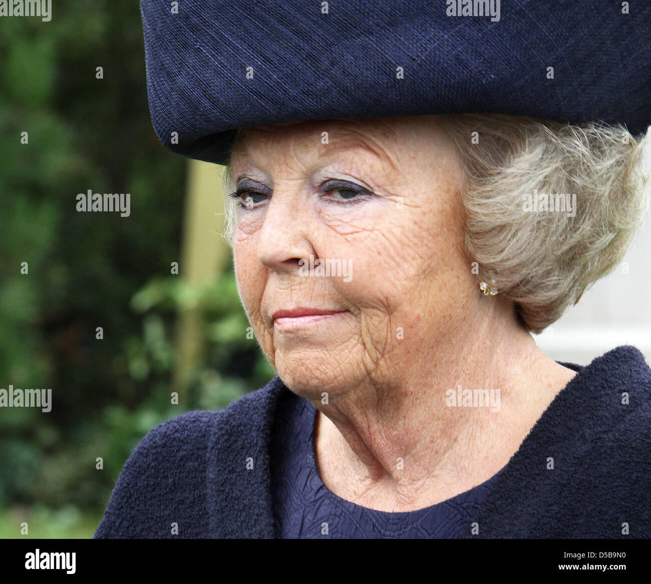 Dutch Queen Beatrix attends the commemoration ceremony at the ...