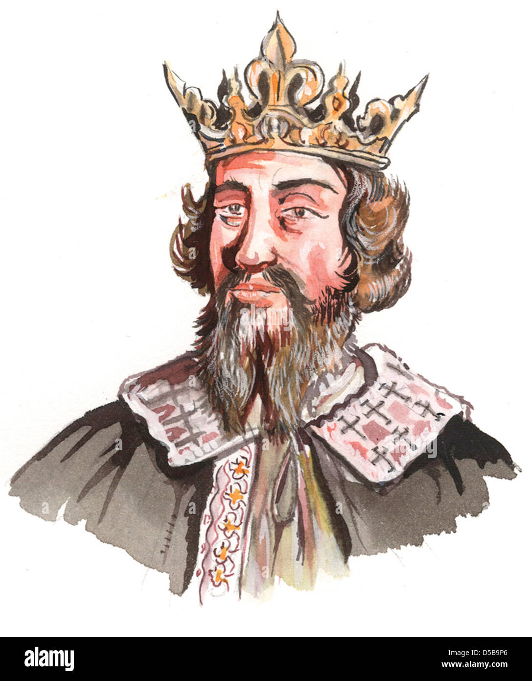 Alfred the Great Stock Photo - Alamy