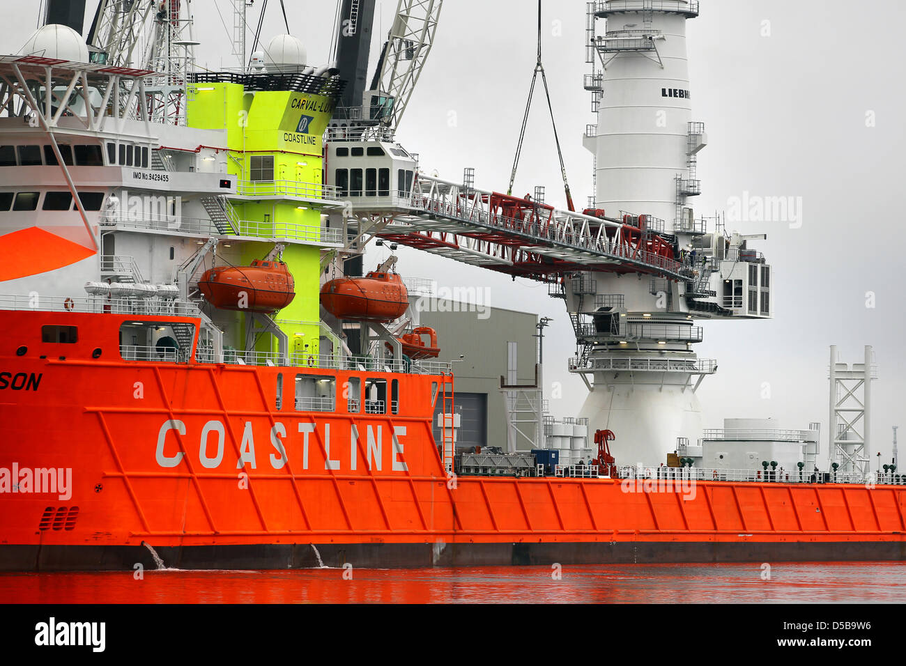 Special ship 'OSA Sampson' is equipped with the world's biggest ...