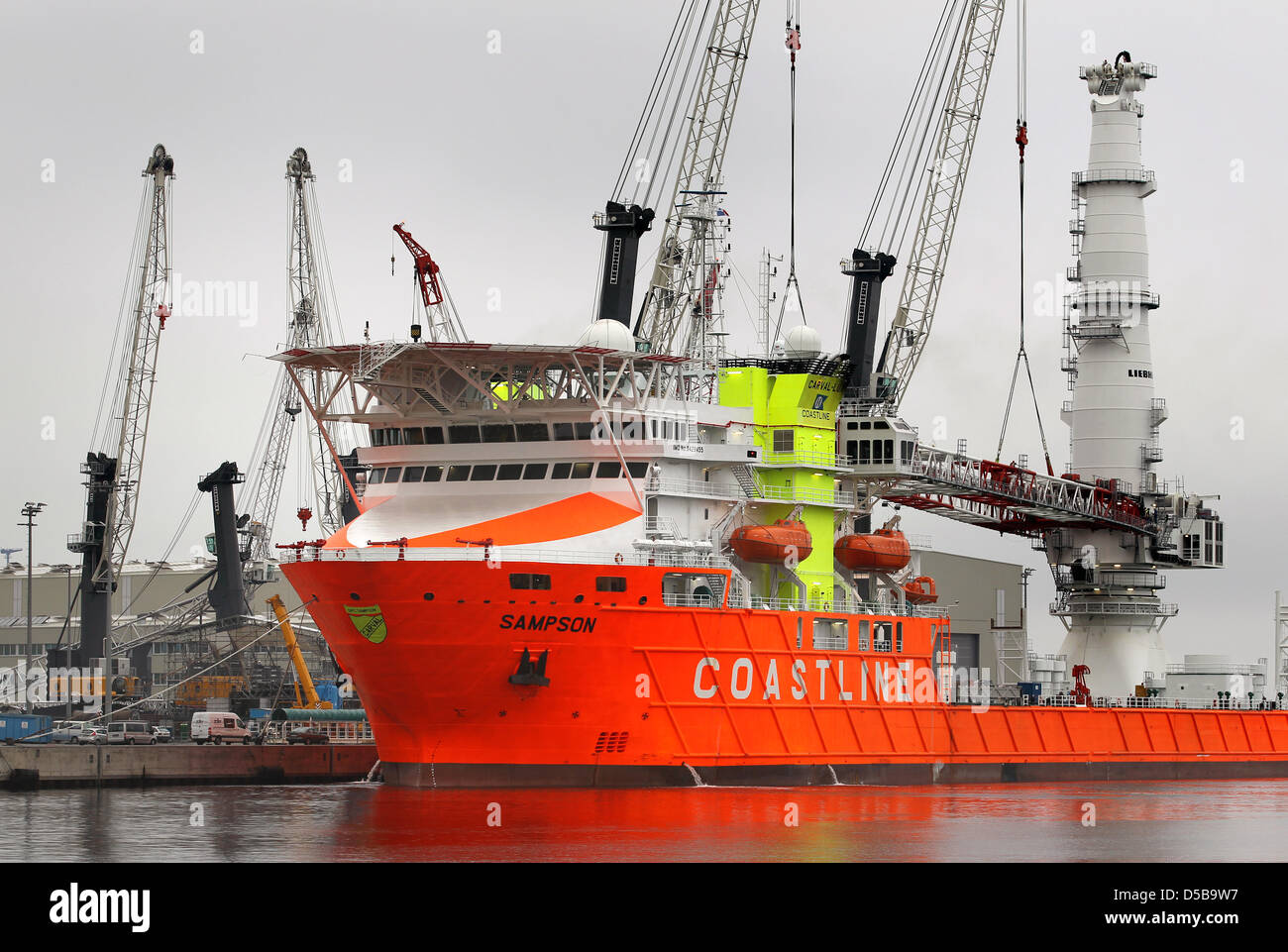 Special ship 'OSA Sampson' is equipped with the world's biggest ...