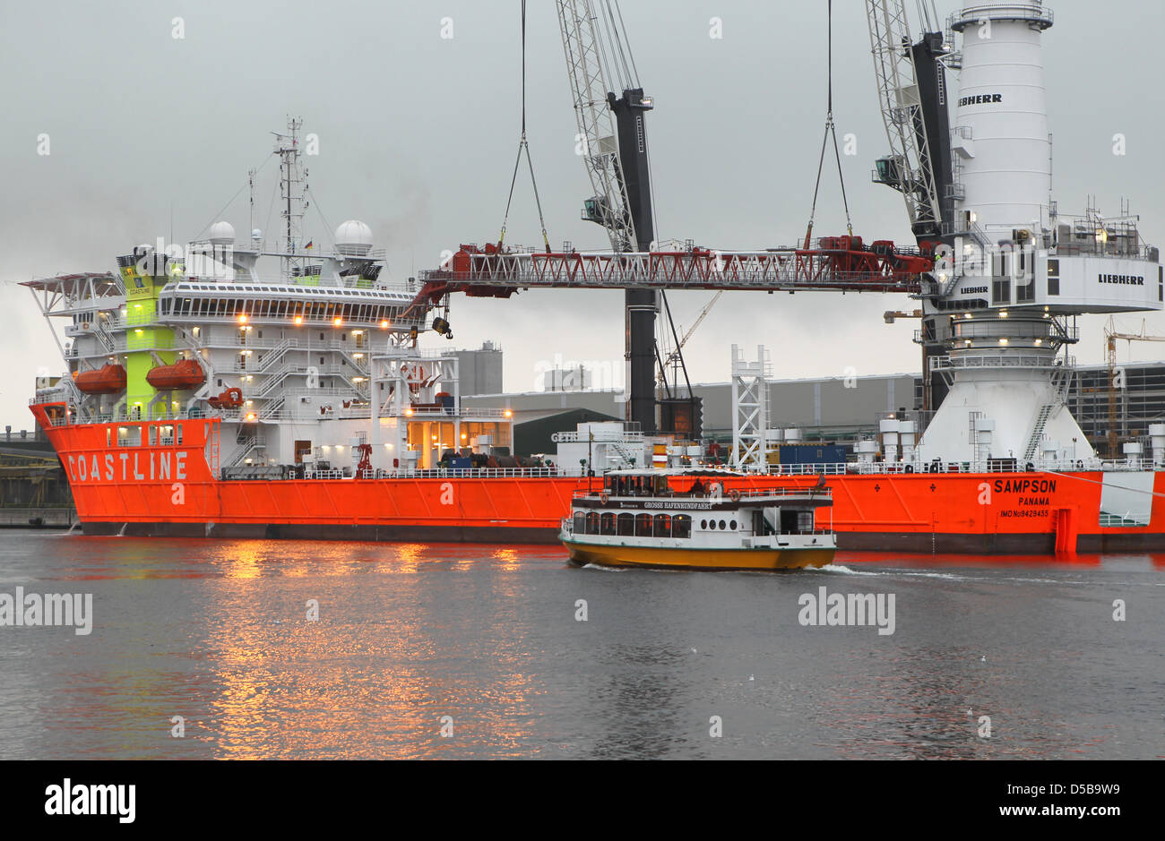 Special ship 'OSA Sampson' is equipped with the world's biggest ...