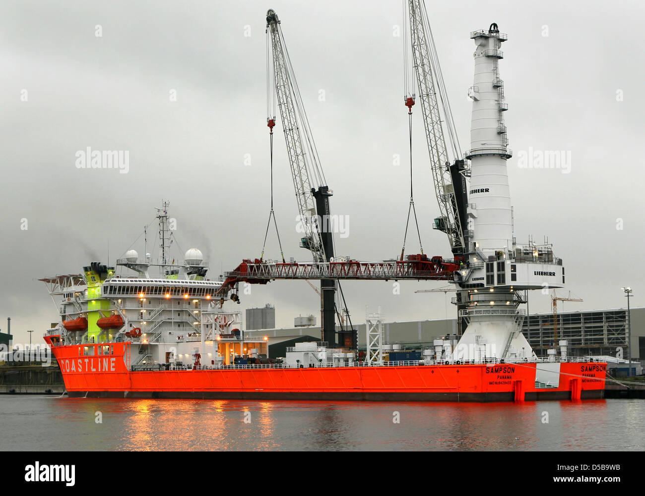 Special ship 'OSA Sampson' is equipped with the world's biggest ...