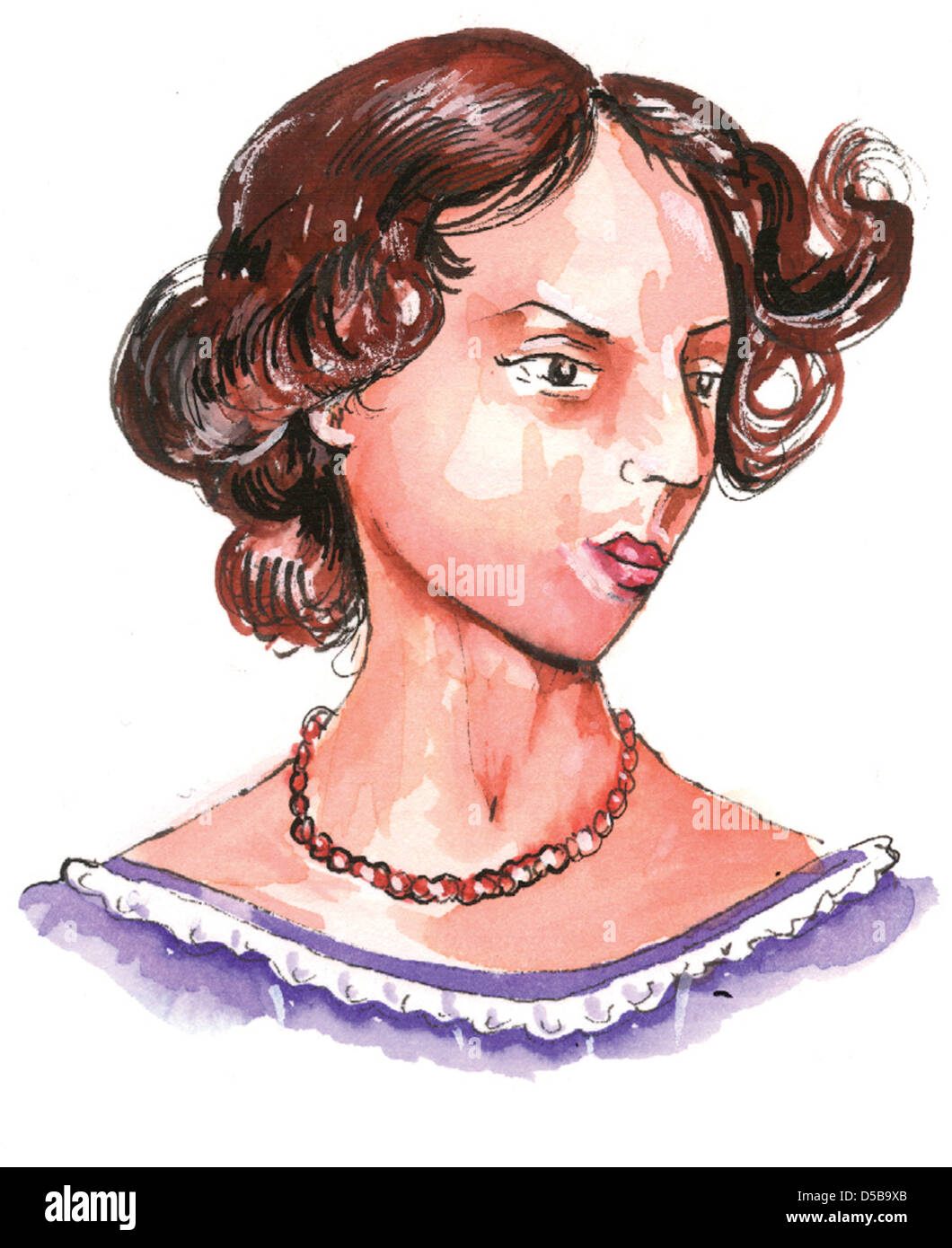 Anne bronte hi-res stock photography and images - Alamy
