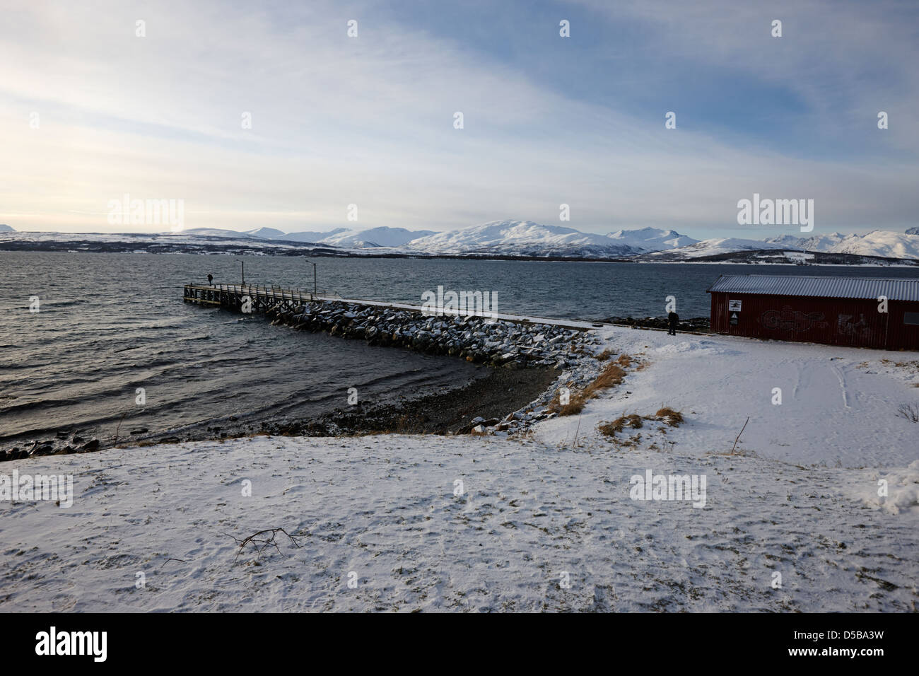 Telegrafbukta beach, tromso hi-res stock photography and images - Alamy
