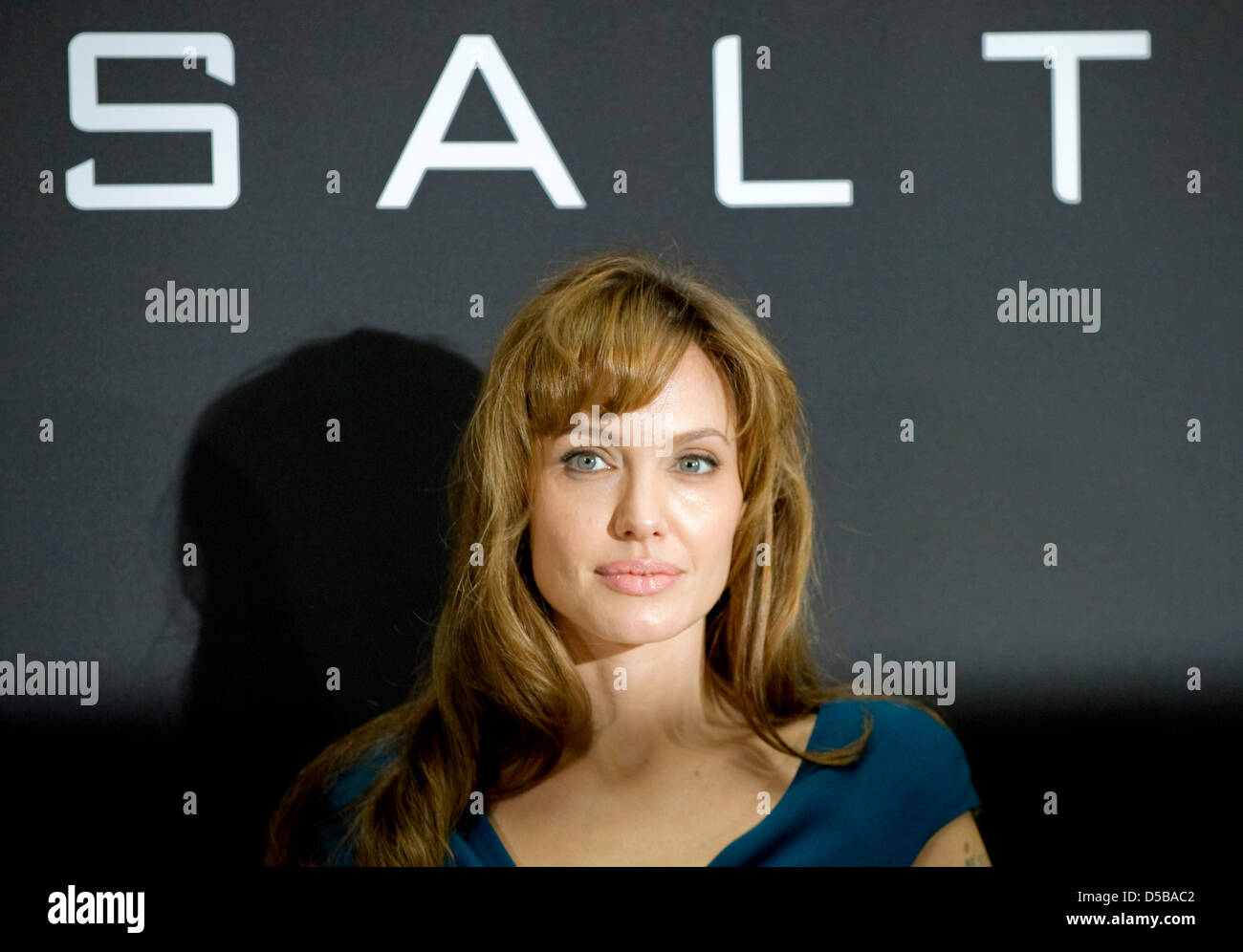 US actress Angelina Jolie poses during a photocall as she promotes her ...