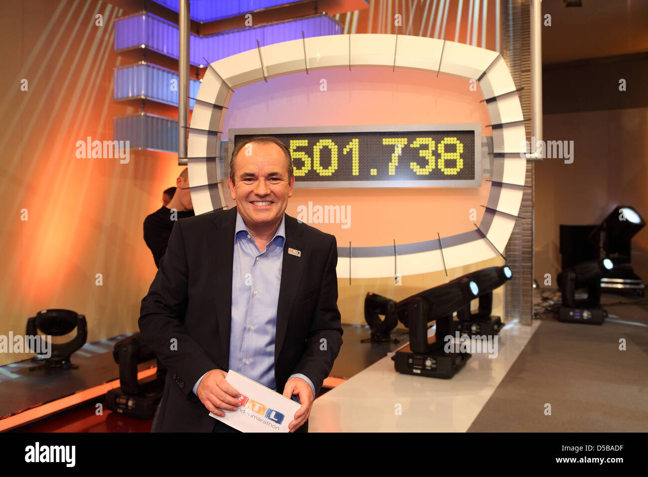 Wolfram Kons at the Photocall the Finale of RTL Spendenmarathon. Huerth ...