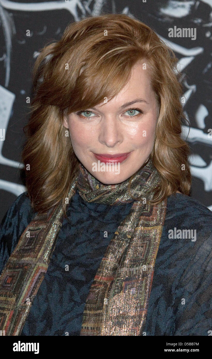 US actress Milla Jovovich arrives for a photo call on the film 'The ...