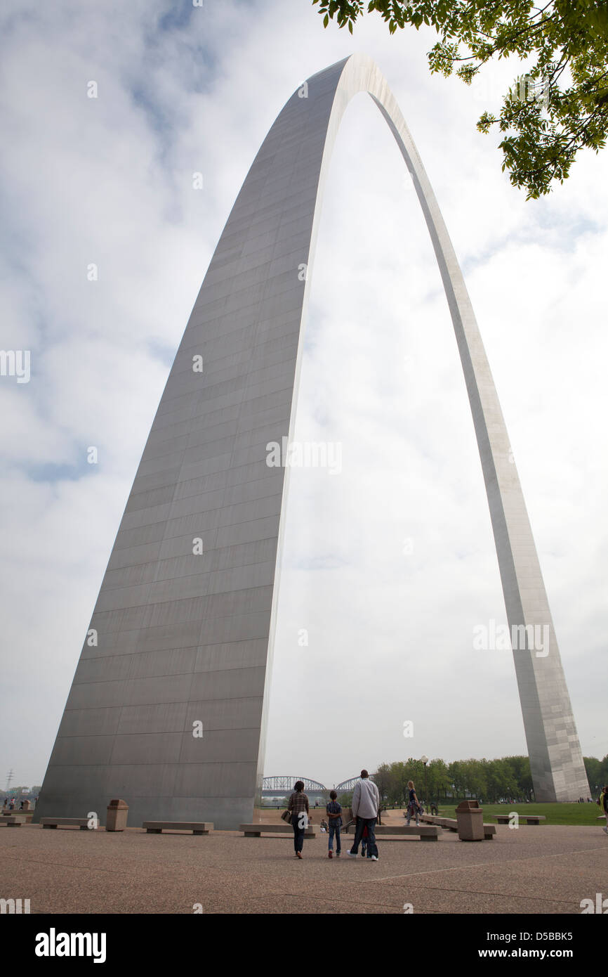 Gateway Arch, Saint Louis, Missouri, USA Stock Photo - Alamy