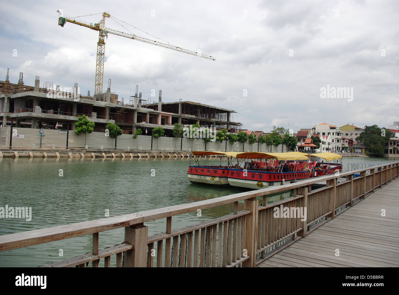 Riverboats in Malacca / Melaka, Malaysia Stock Photo - Alamy