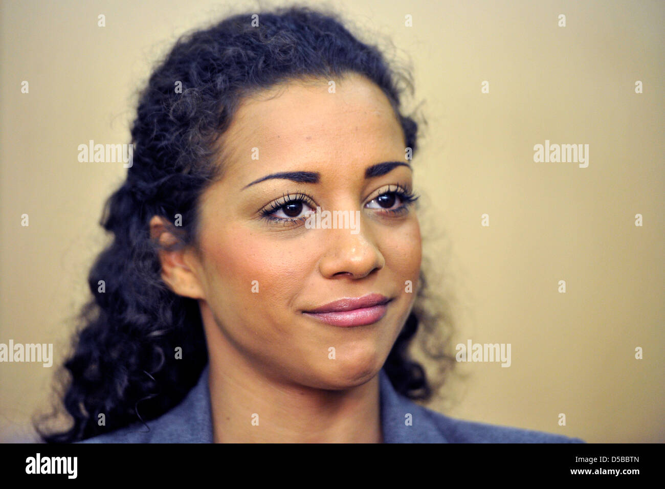 German singer Nadja Benaissa of pop band 'No Angels' is in the dock for ...