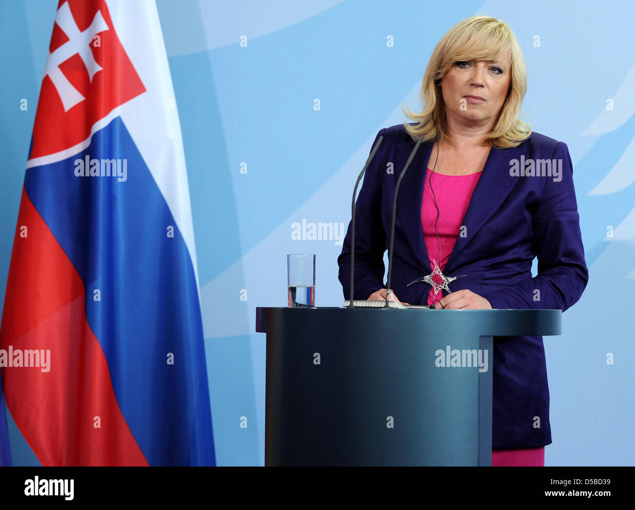 Chancellor and iveta radicova hi-res stock photography and images - Alamy