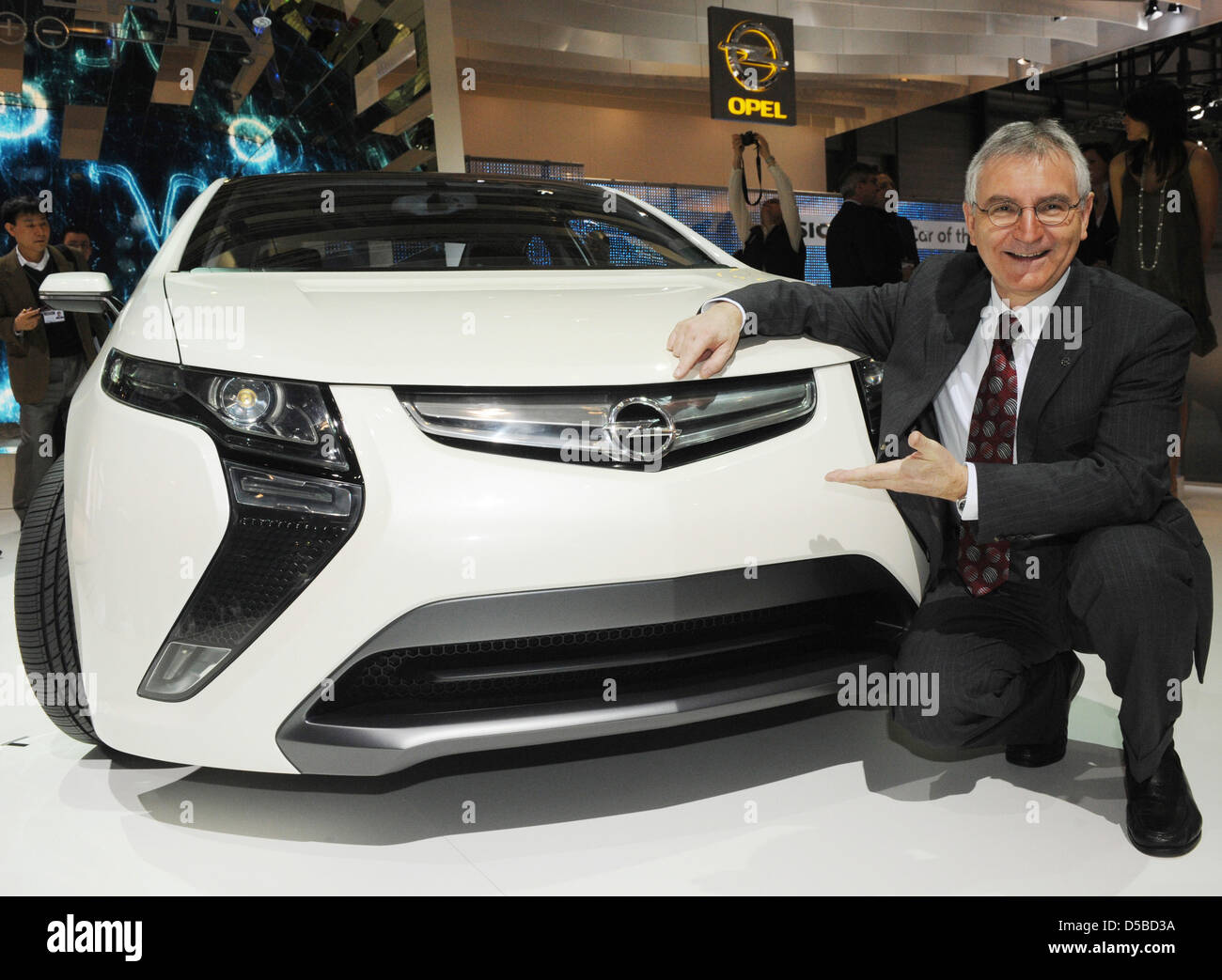 A file picture taken on 3 March 2009 shows Hans Demant, head of the ...