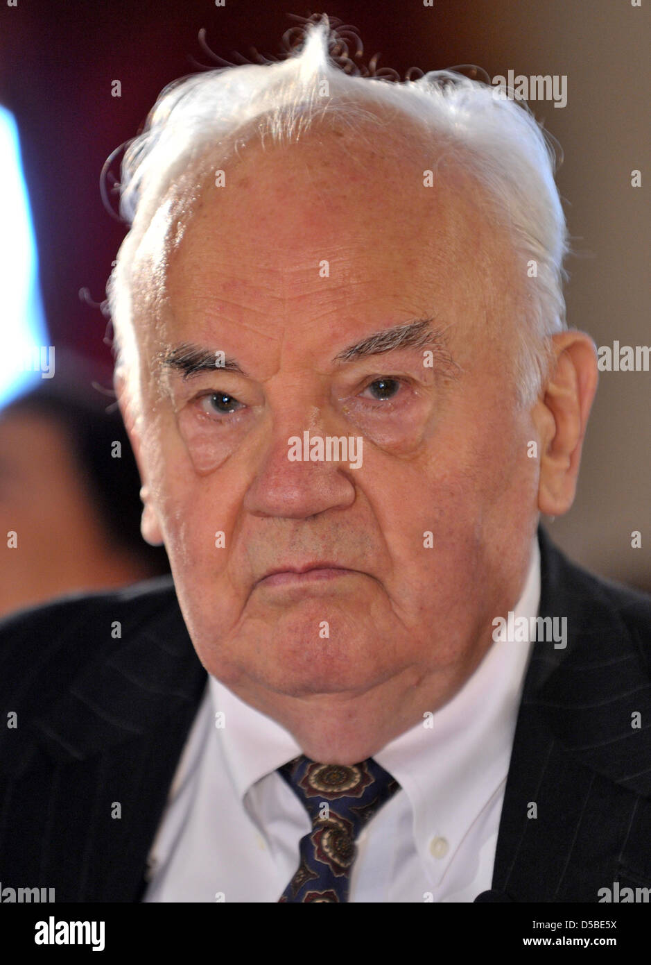 American scientist John M. Spalek (R) receives the Goethe Medal 2010 in ...