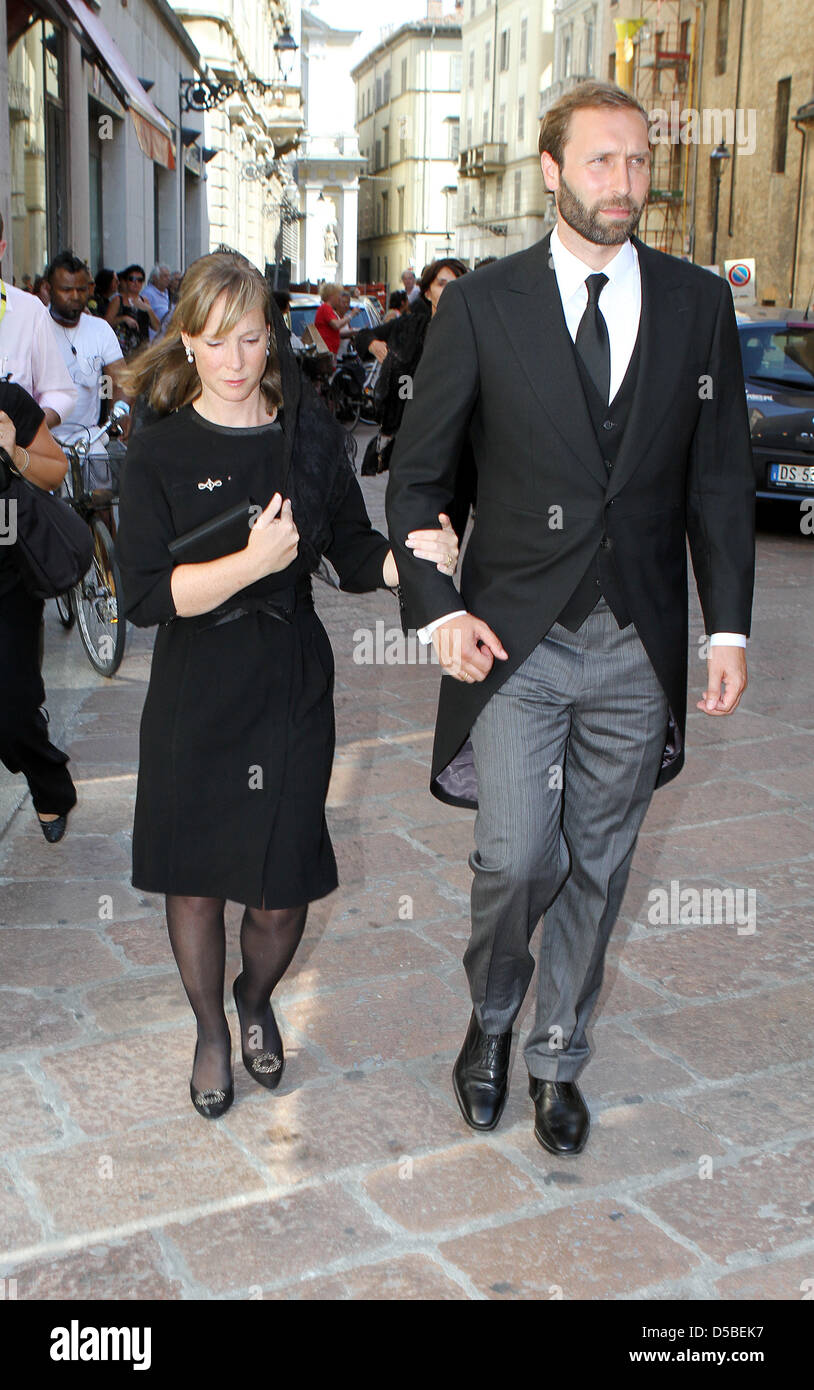 Princess Margarita de Bourbon de Parme and Tjalling ten Cate attend the ...