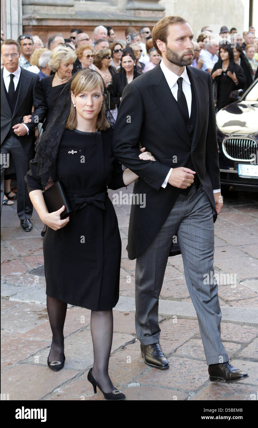 Princess Margarita de Bourbon de Parme and Tjalling ten Cate attend the ...