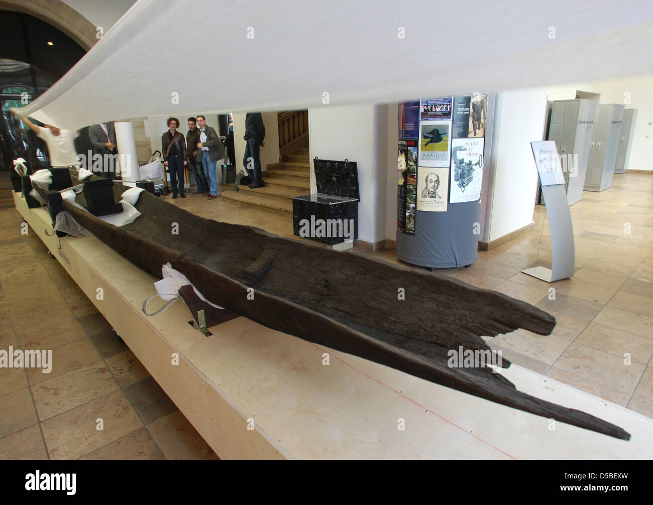 The 1,000-years-old dugout made from oak 'The Dugout of Ziesar' is ...