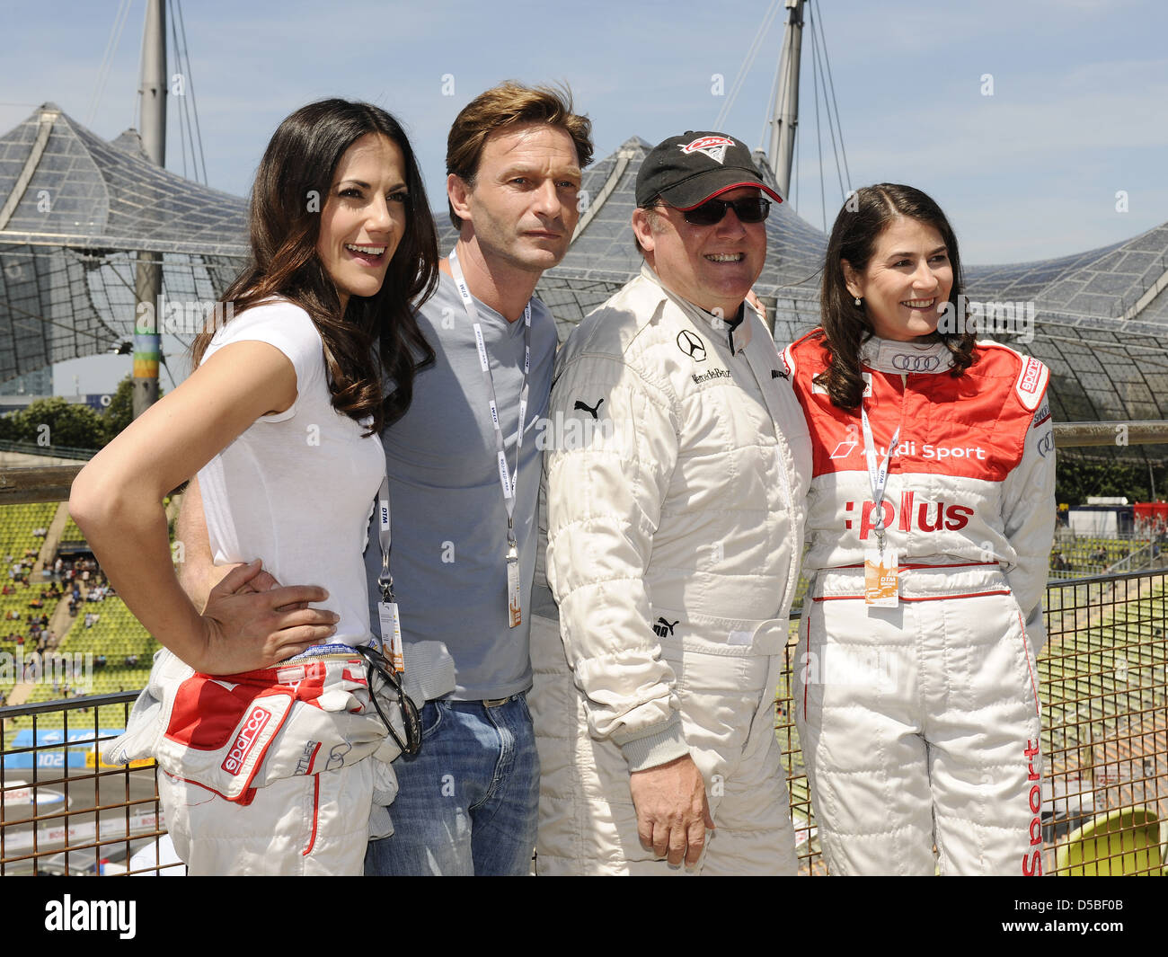Bettina Zimmermann, Thomas Kretschmann, John Lasseter, Denise Ream at ...