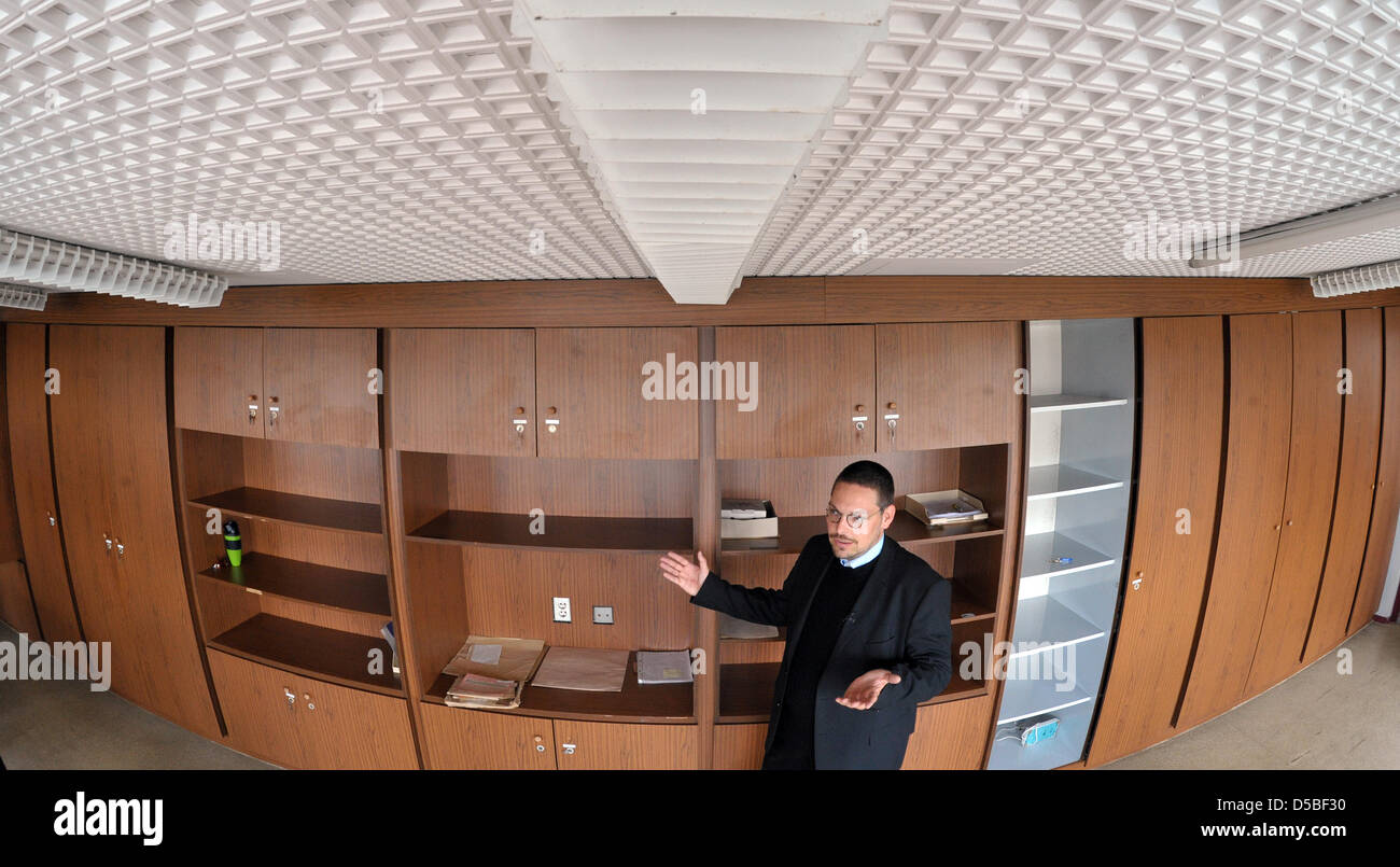 View into a part of the former headquarters of GDR's notorious Stasi ...
