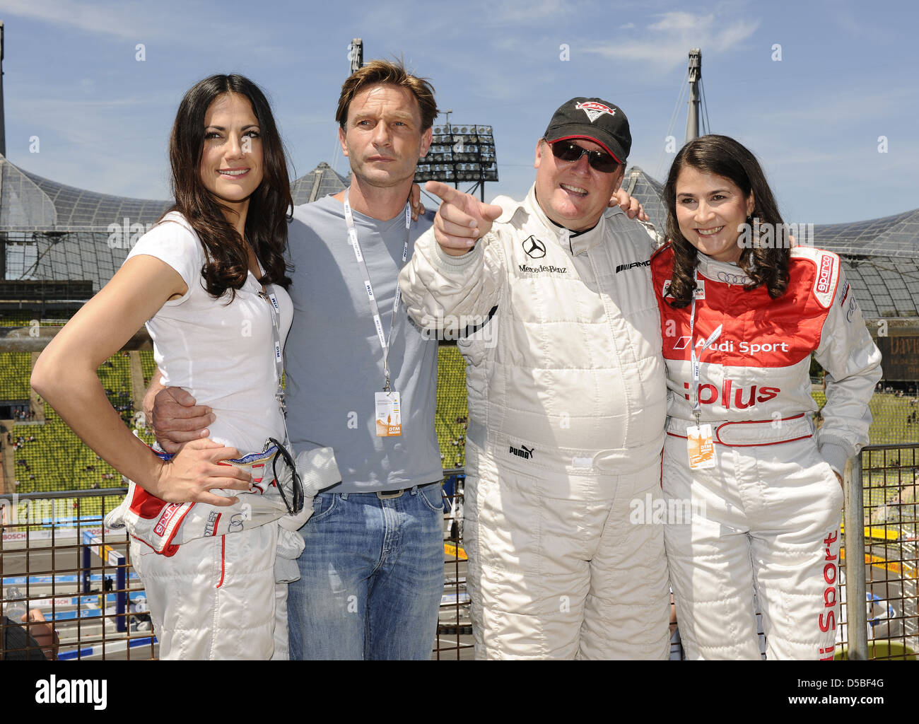 Bettina Zimmermann, Thomas Kretschmann, John Lasseter, Denise Ream at ...