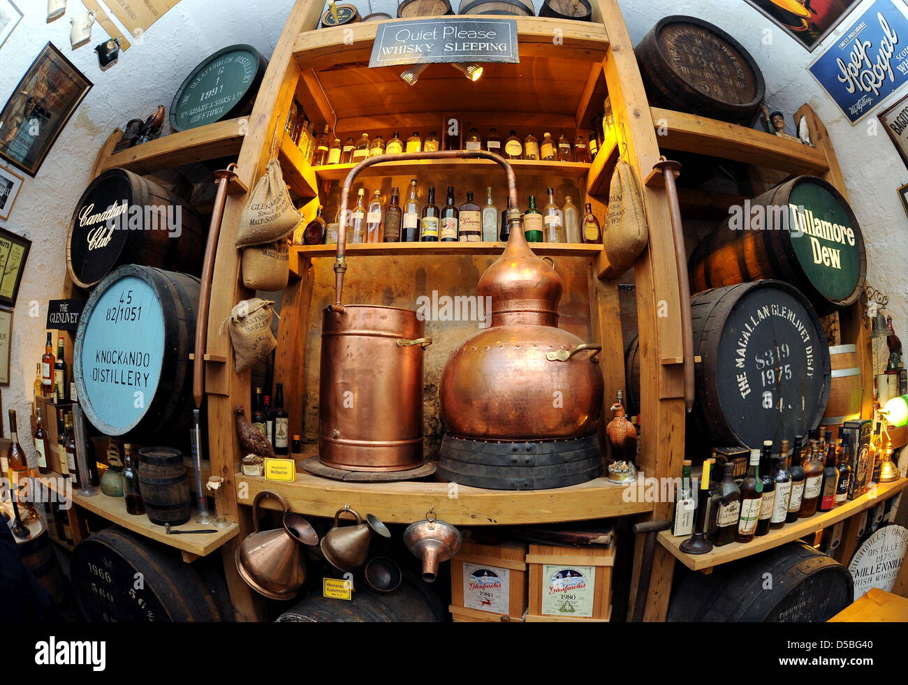 A small distillery is situated in the Whisky Museum in Kirn (district ...