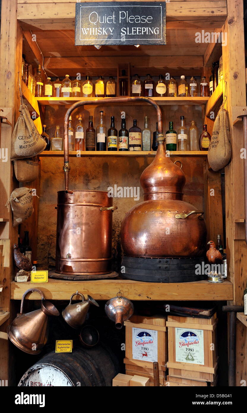 A small distillery is situated in the Whisky Museum in Kirn (district ...